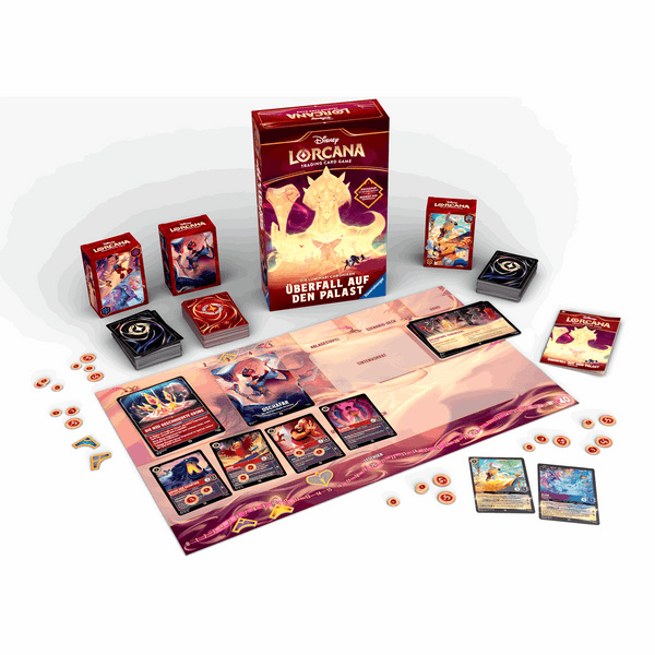 Disney Lorcana Überfall auf den Palast Luminari Chroniken Deutsch