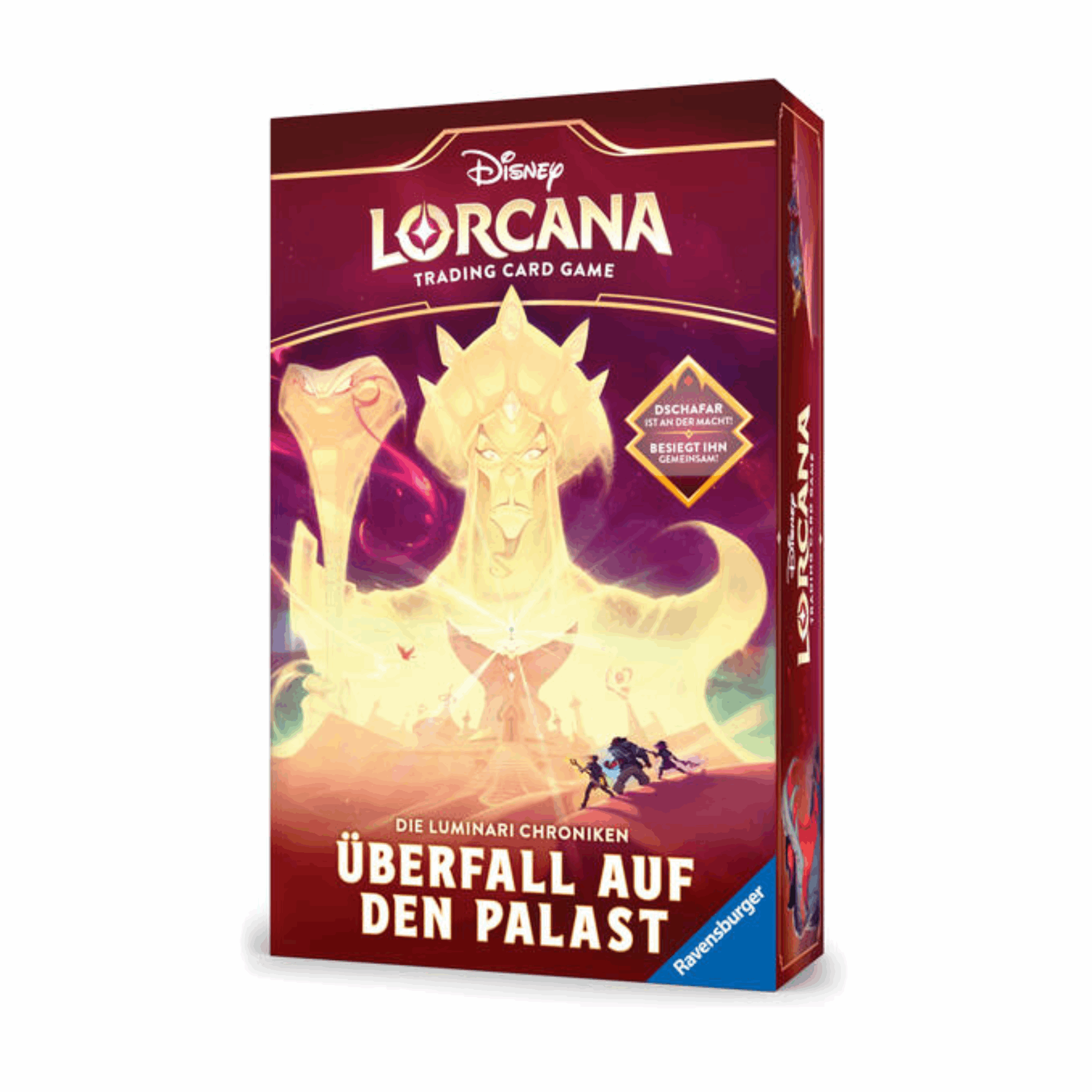Disney Lorcana Überfall auf den Palast Luminari Chroniken Deutsch