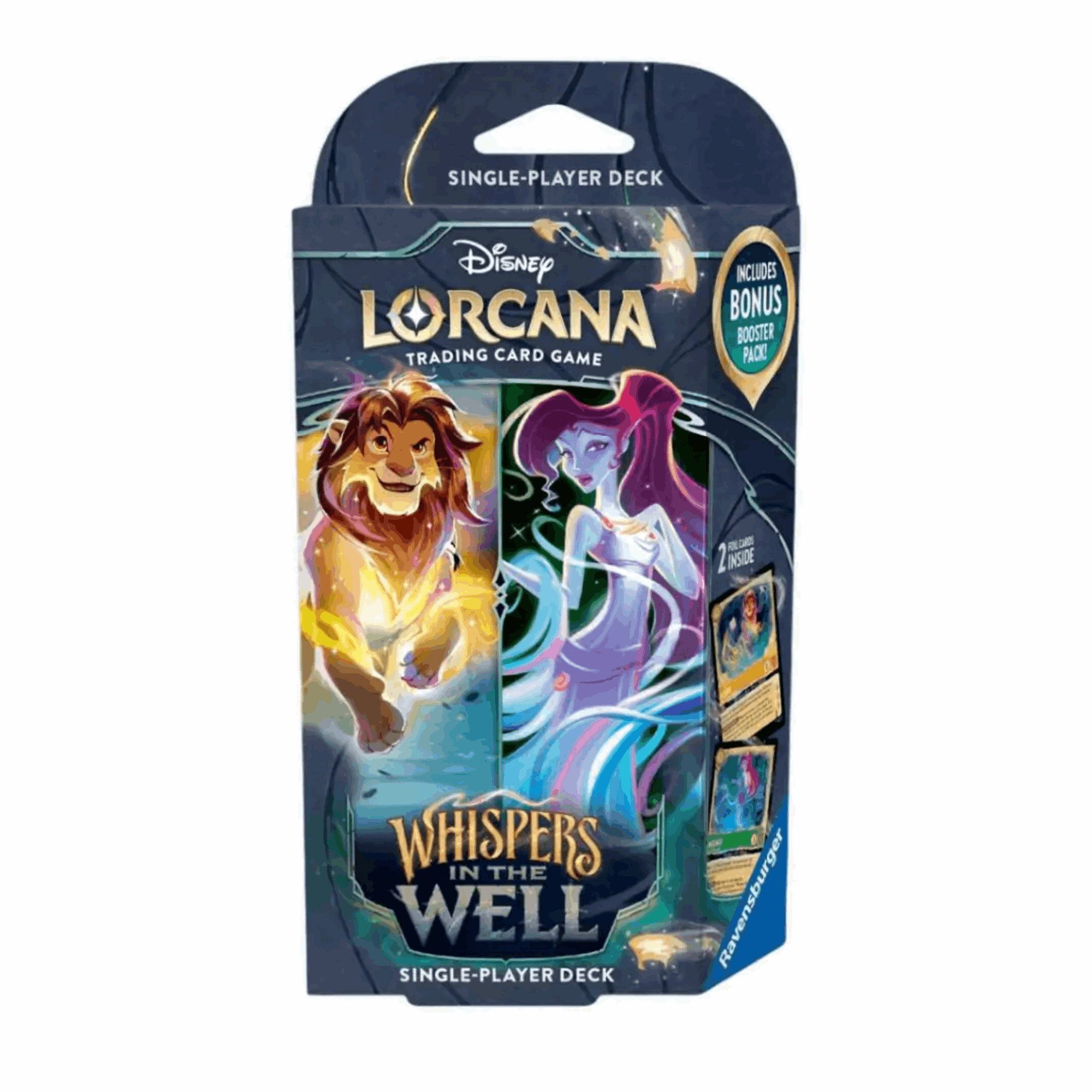 Disney Lorcana Starter Deck Whispers in the Well Simba/Meg Englisch
