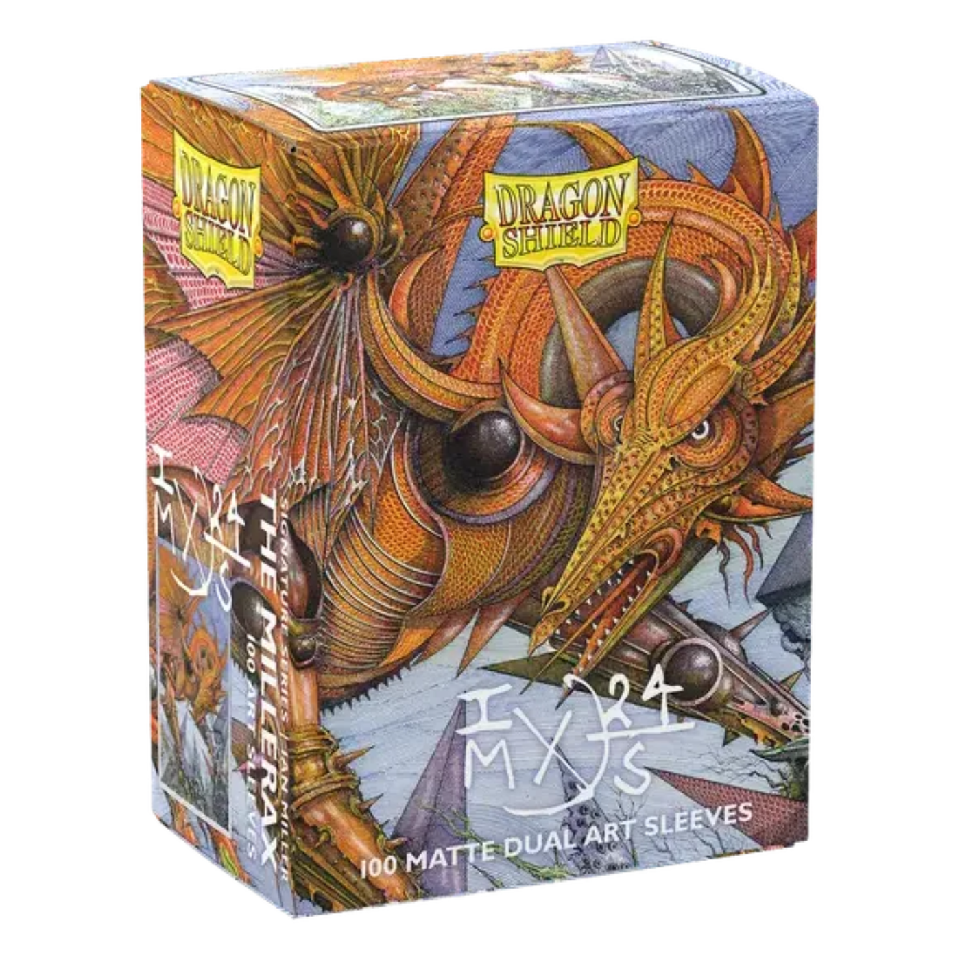 Pochettes Dragon Shield Dual Matte Millerax – 100 pièces