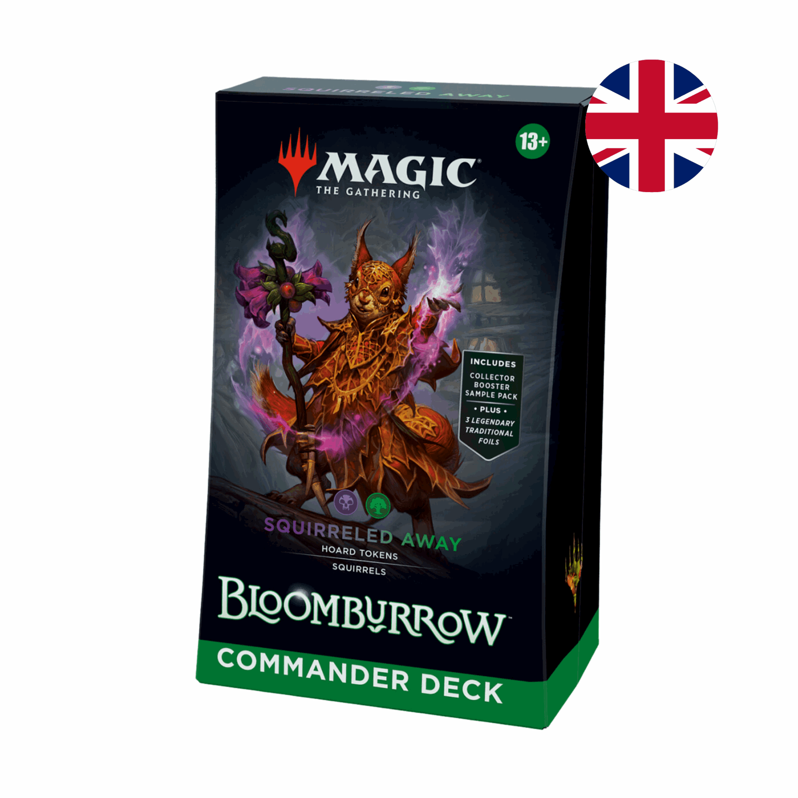 Bloomburrow Squirreled Away Commander Deck EN