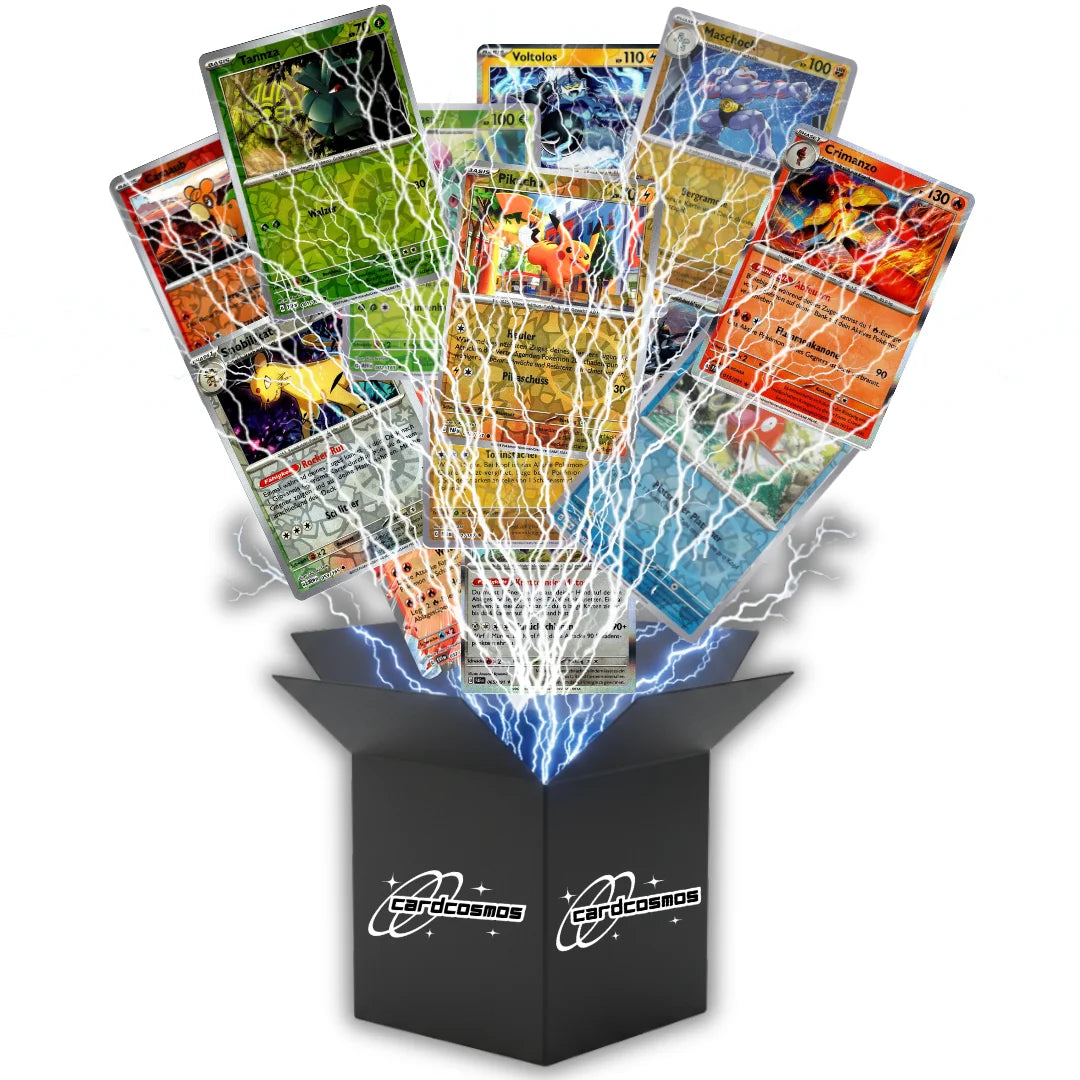 Buy Pokémon Card Set German – 20 Holo Cards incl. 100 Sleeves