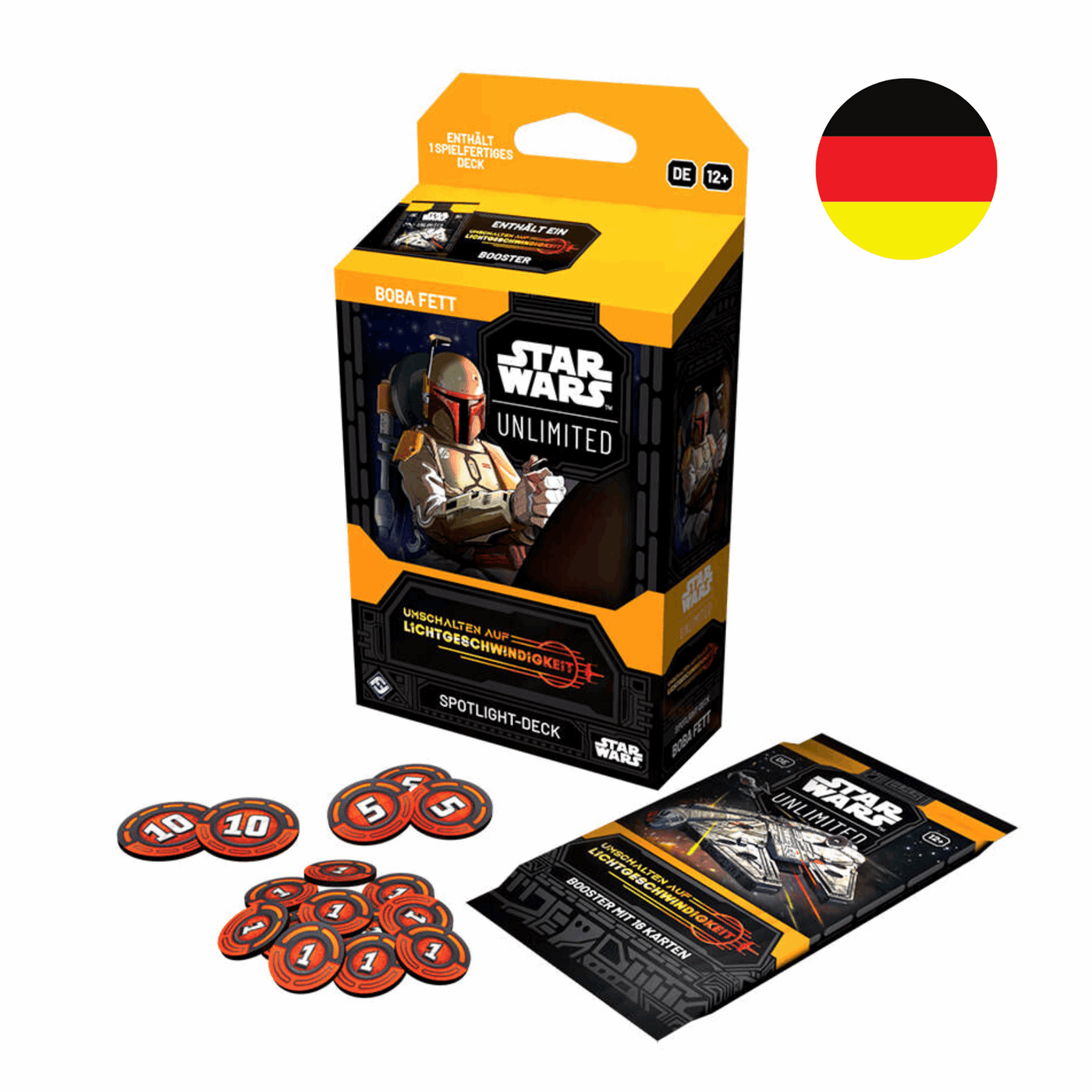 Star Wars: Unlimited - Lichtgeschwindigkeit Spotlight Deck Boba Fett